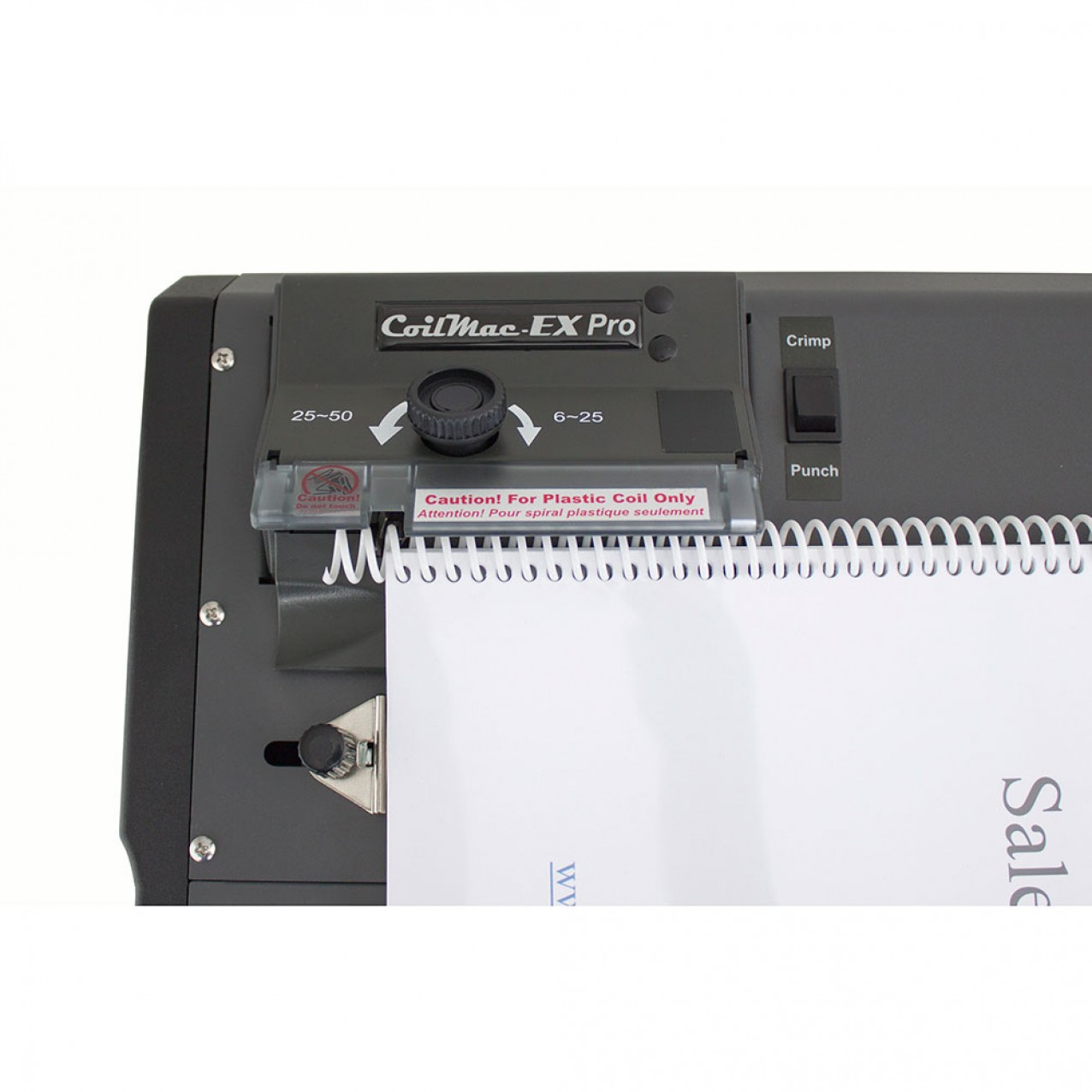 Akiles CoilMac-EX Pro Electric Coil Punch, Inserter & Crimper