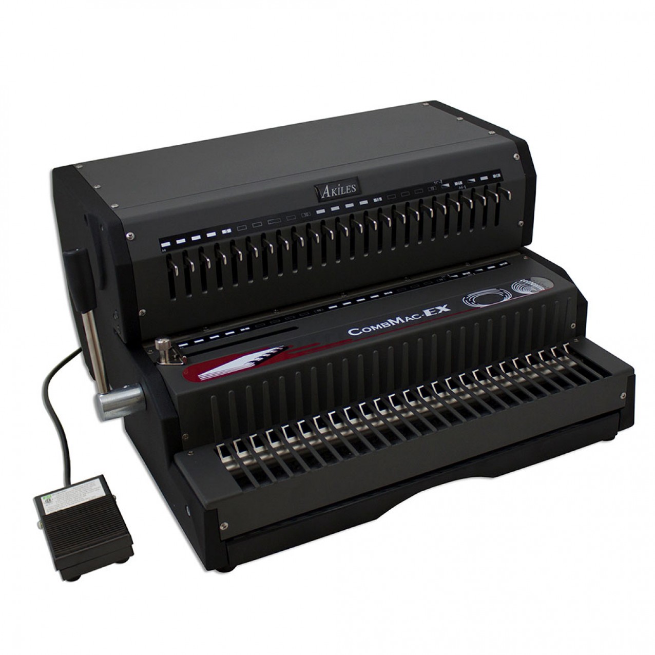 Akiles CombMac-EX Electric Comb Heavy Duty Electric Punch & Manual Comb Opener