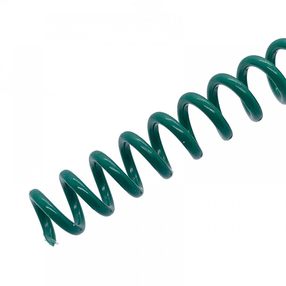 Plastic Coil Binding Supply, Forest Green (4:1 Pitch)