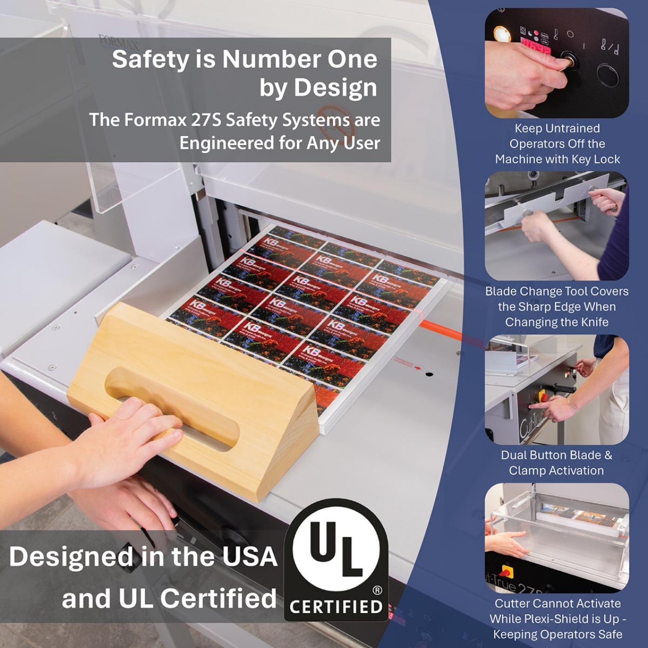 Cut-True 27S Semi-Automatic Electric Paper Cutter