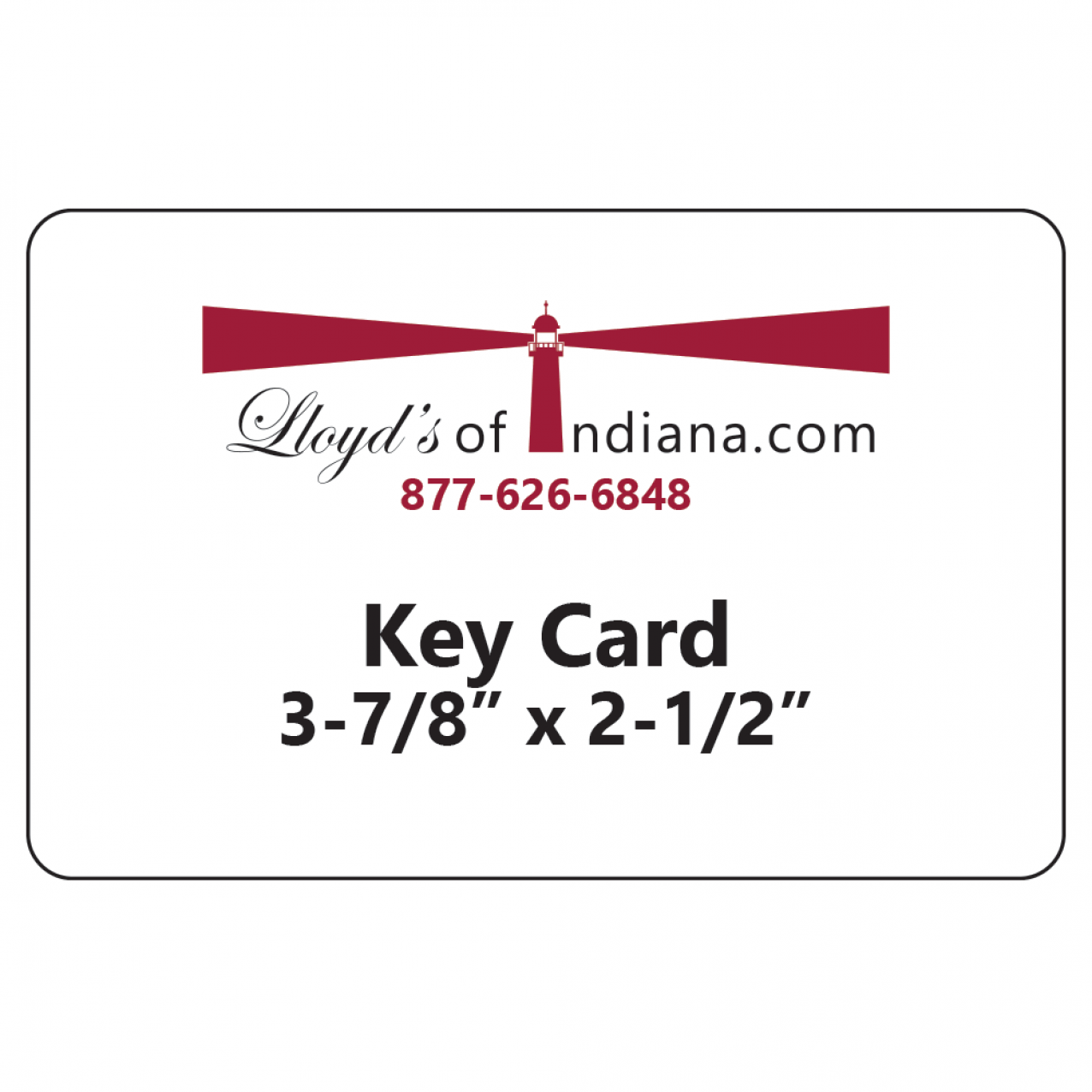 Laminating Pouches, Key Card ( 2 1/2" x 3 7/8") 500 pcs