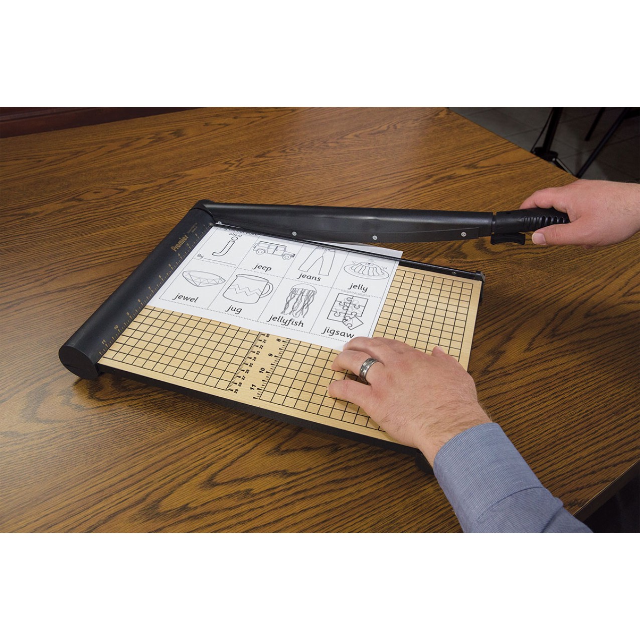 Martin-Yale 15in Premier® T-Series SharpCut™ Trimmer Paper Cutter