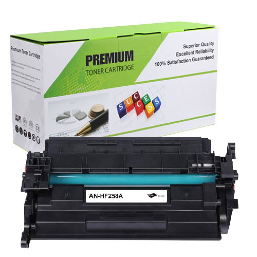 HP CF258A Compatible Printer Toner Cartridge
